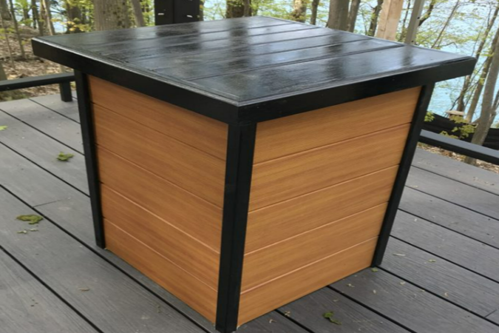 Custom Table Using Tongue & Groove Planks – Blogging About Longboard ...